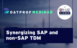 Webinar: Synergizing SAP and Non-SAP Test Data Management - DATPROF